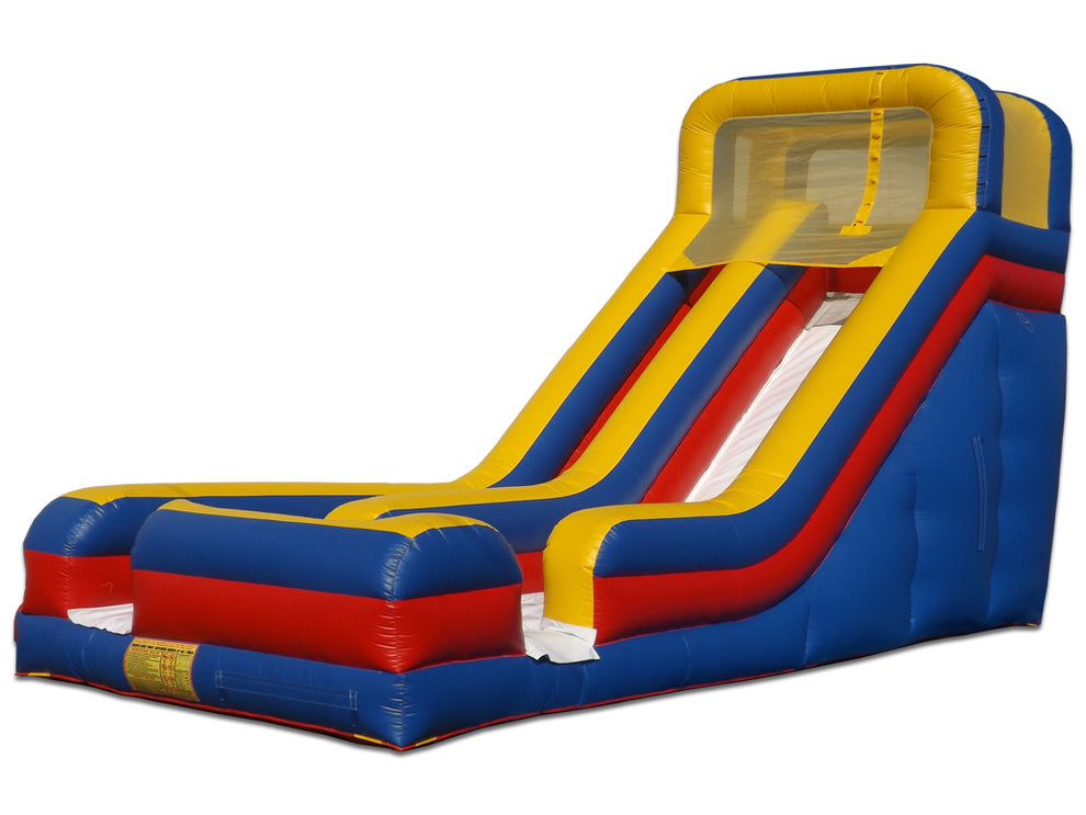 18' Wet Dry Slide – Space Walk Inflatables